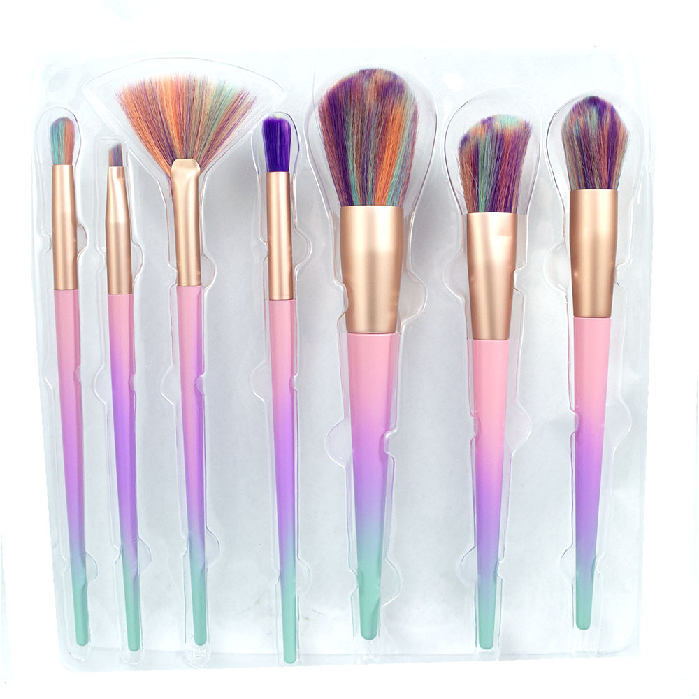 Kit de Pincel com 7 Pincéis Galaxy Ruby Face