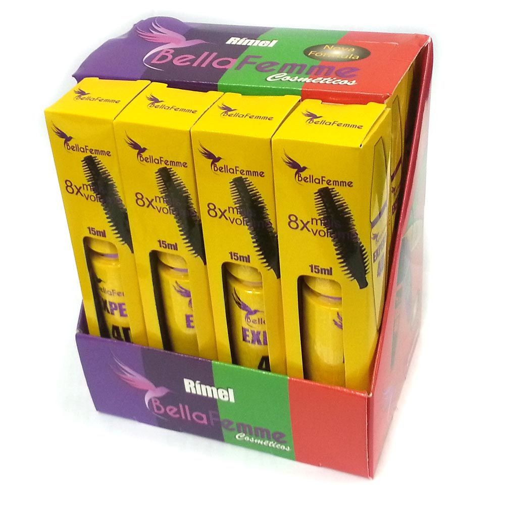 Box 12 Rímel Expert 4D Bella Femme BF10009B